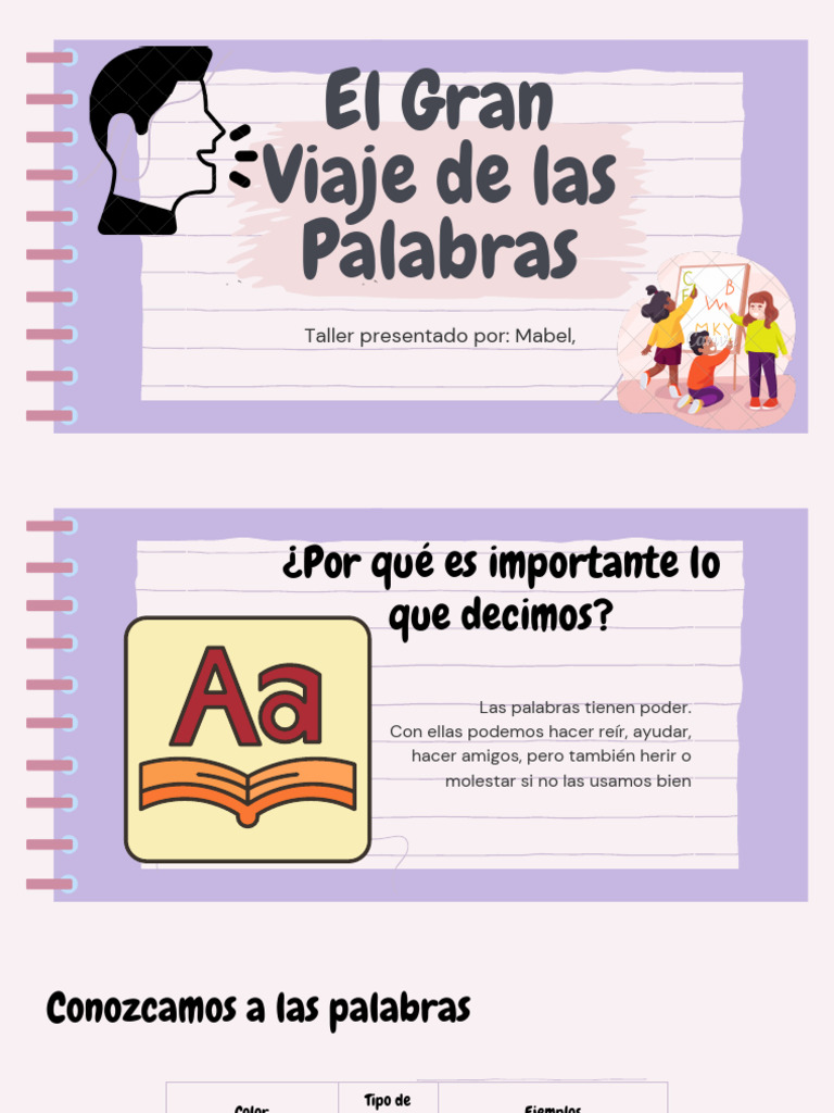 El Gran Viaje de Las Palabras | PDF