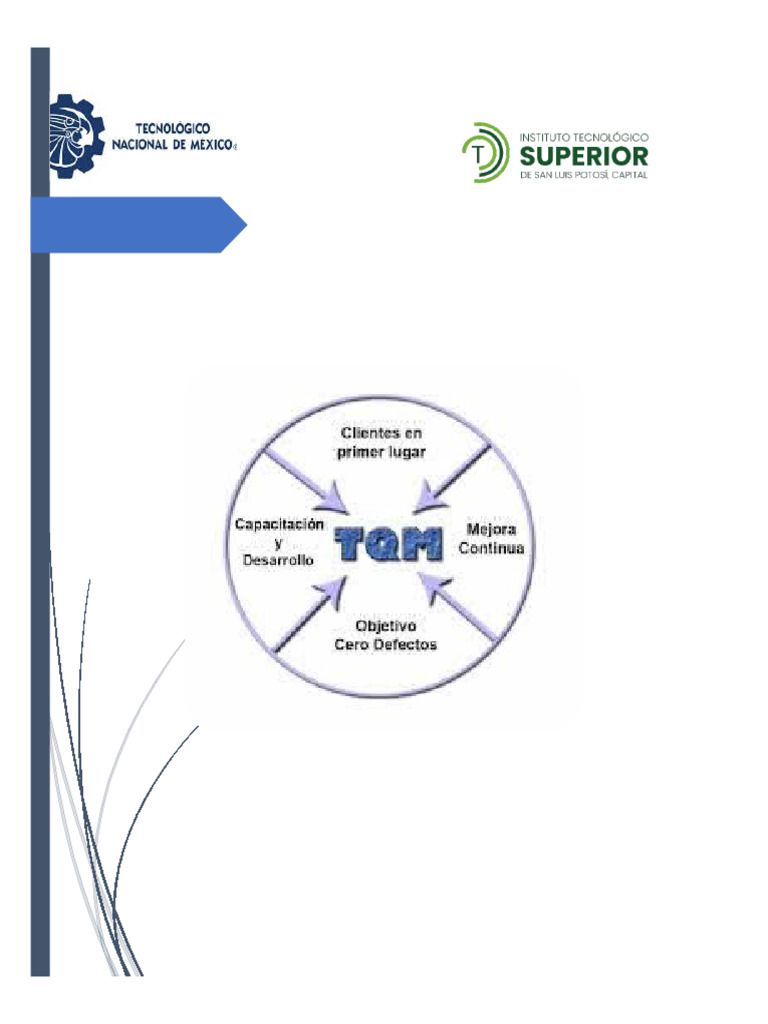 Resumen TQM | PDF | Calidad (comercial) | Calidad