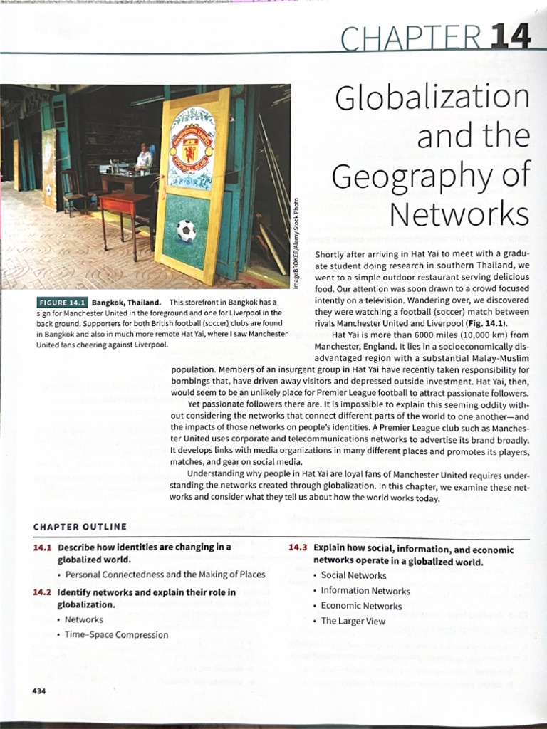 Ch14 Globalization & Geography of Networks | PDF