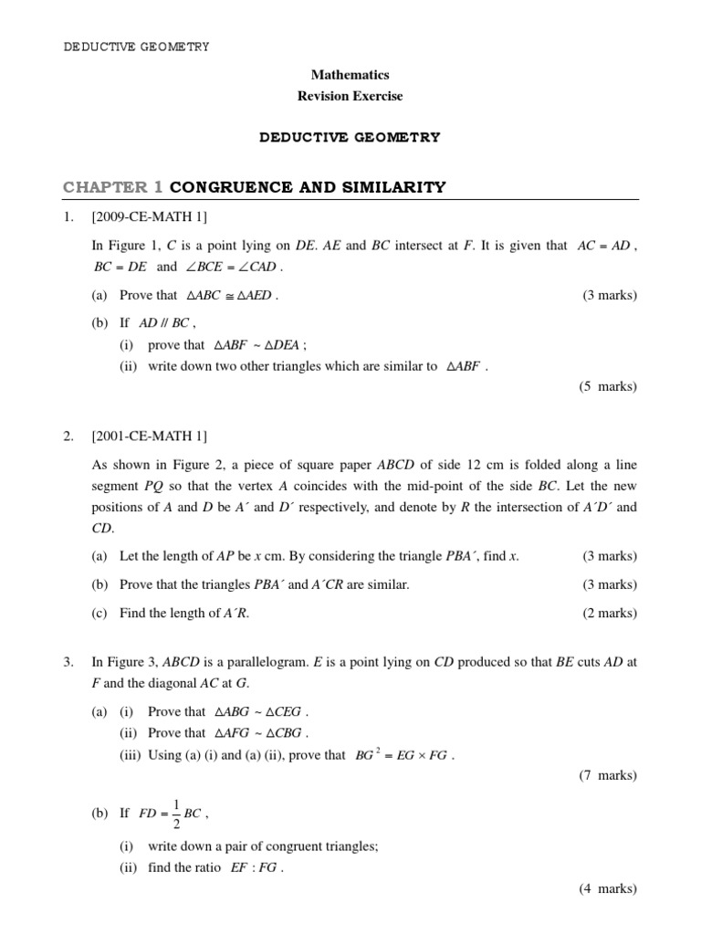 Deductive Geometry | PDF | Triangle | Euclidean Geometry