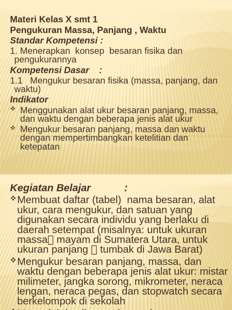 1 Mat SMT 1 Pengukuran | PDF