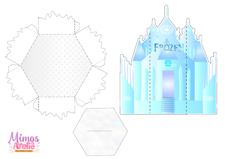 Caixa Castelo Frozen Bolinho | PDF