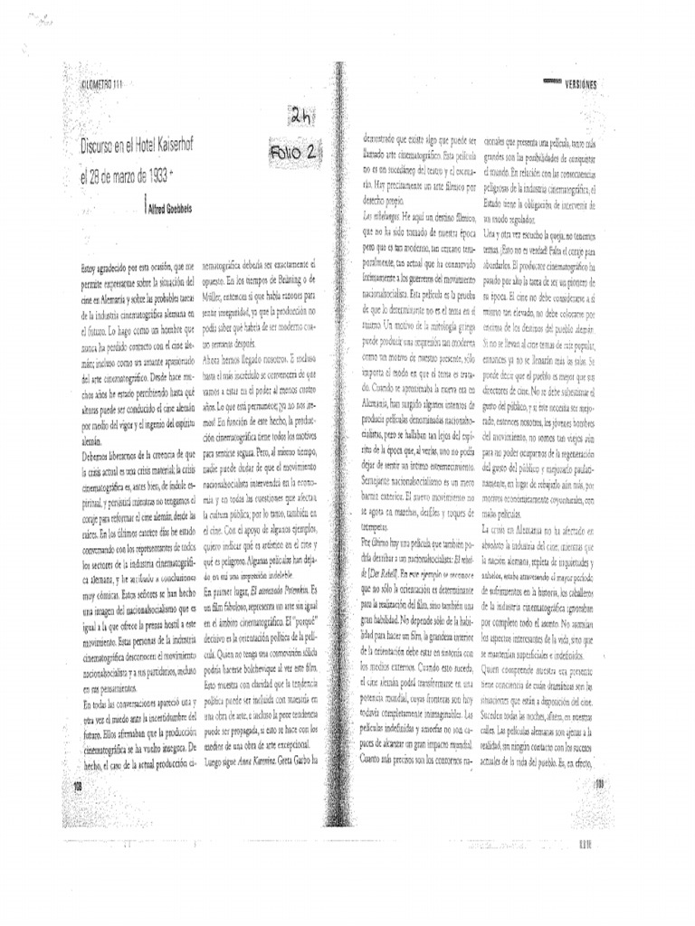 Goebbels (3 PAGS) | PDF