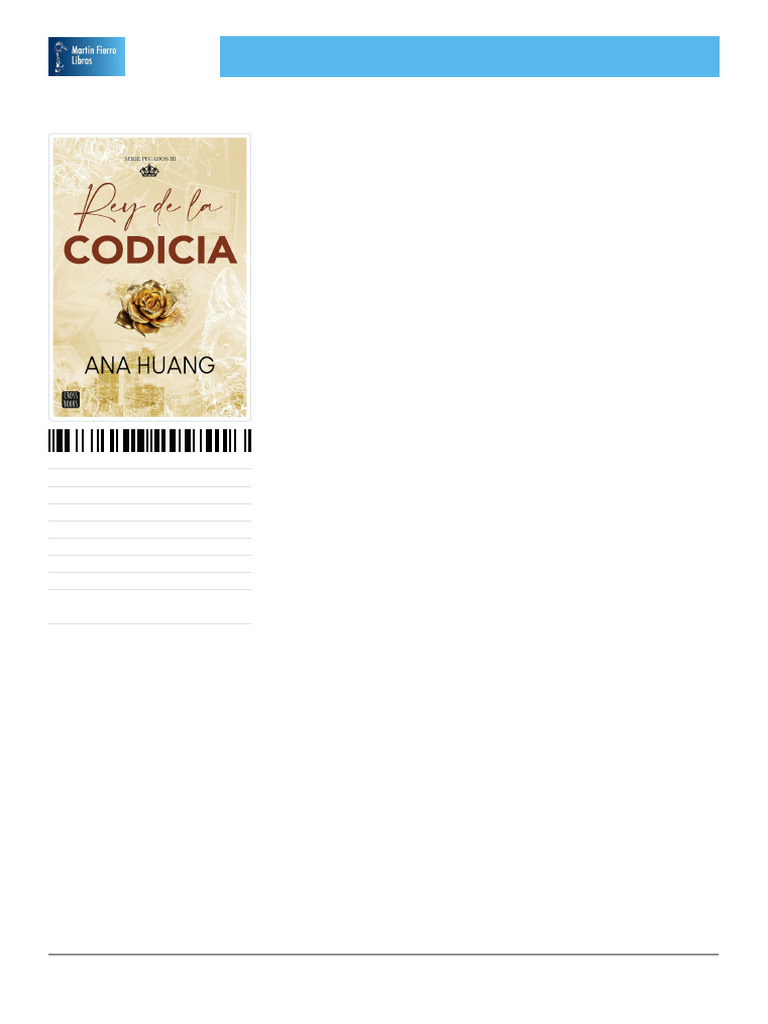 Rey de La Codicia | PDF