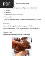 Triptico Chocoteja de Sangrecita | PDF | Nutrición | Dieta y nutrición