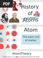 Atomic Theory Timeline Democritus John Dalton Michael | PDF | Electron | Atoms