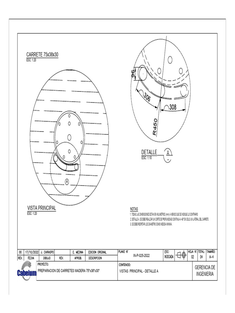 Carrete 75X38X30 2a | PDF
