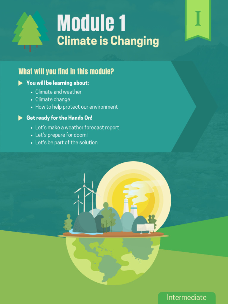 Intermediate Module 1 - Climate Is Changing (Page 1-6) | PDF | Climate ...