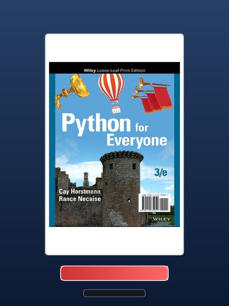 Immediate Access Python For Everyone 3rd Edition Verified PDF Download ...