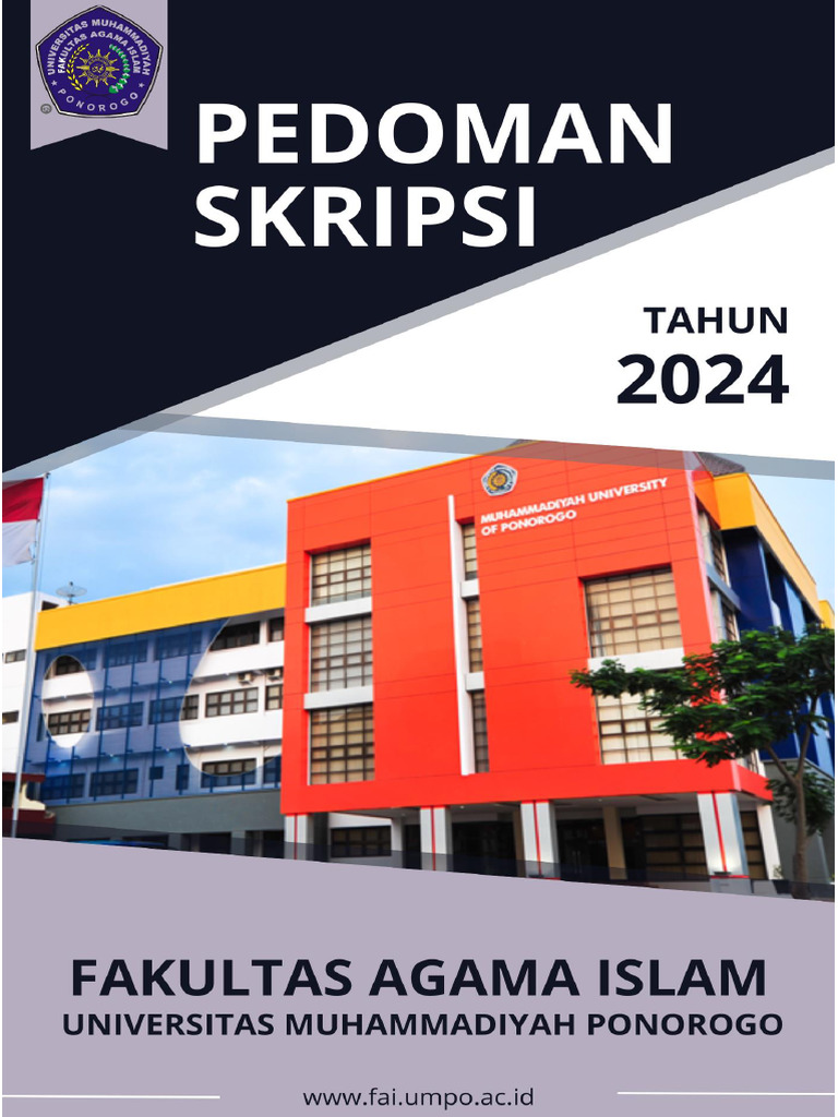 Buku Pedoman Skripsi FIX 2024 | PDF