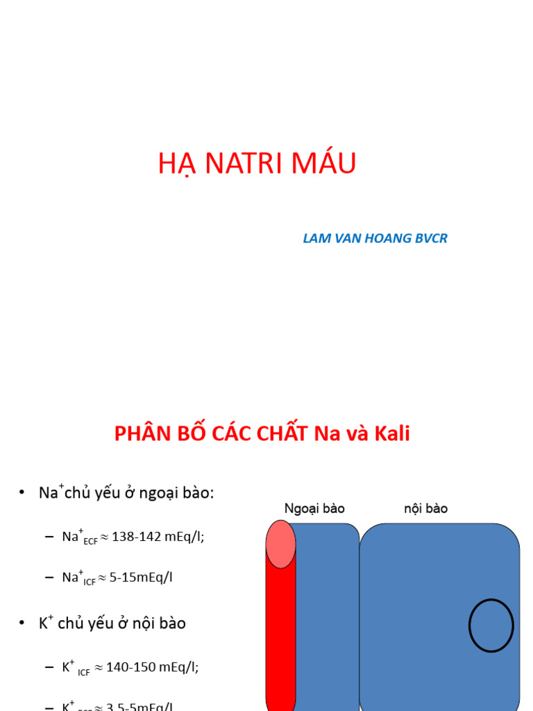 Hạ Natri Máu | PDF