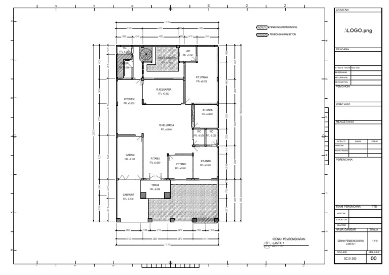 xDenah-SC 01 003 | PDF