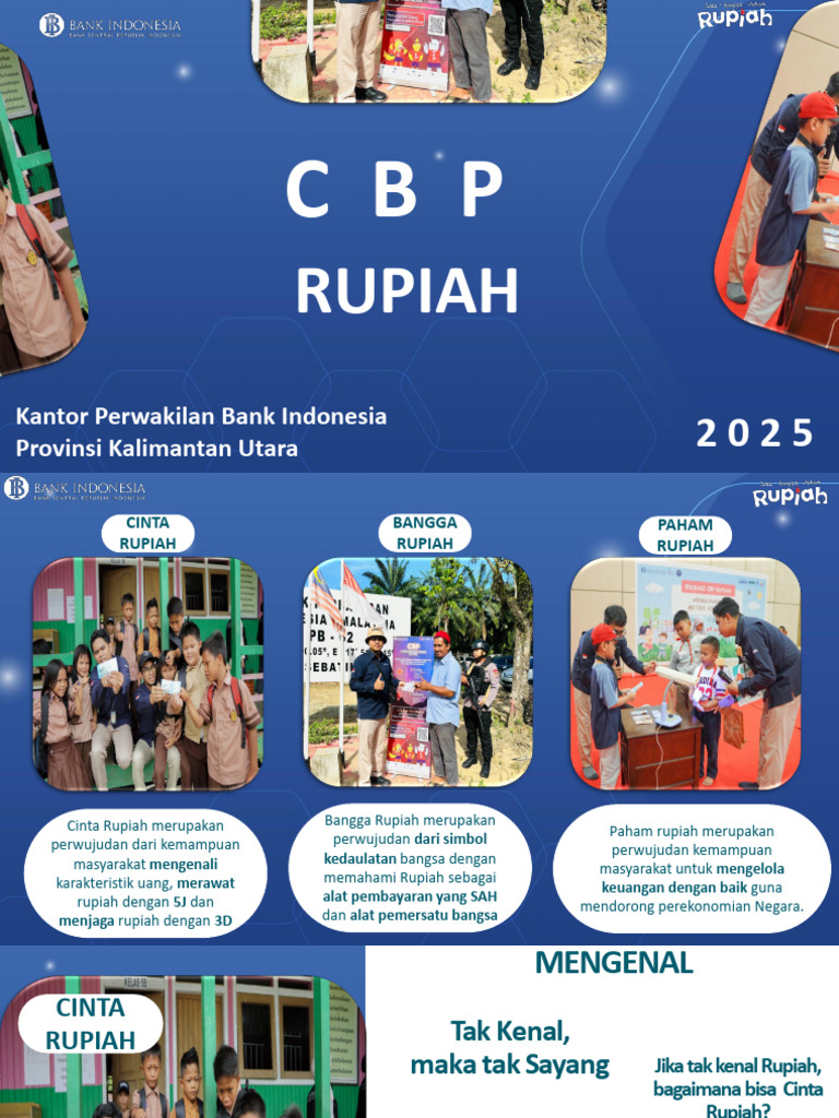 Edukasi Cinta Rupiah untuk Masyarakat | PDF