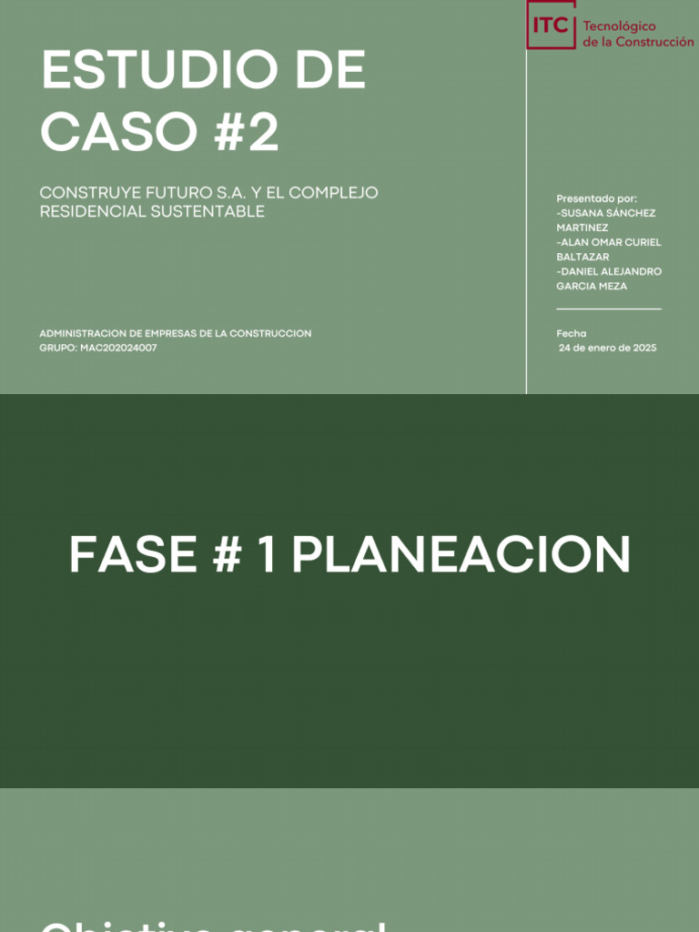 Caso de Estudio #2 Itc Administracion | PDF
