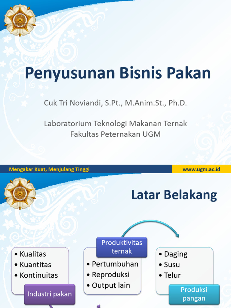 Manajemen Industri Pakan Ternak | PDF