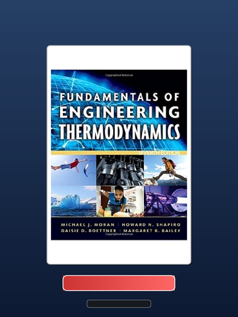Immediate Access Fundamentals of Engineering Thermodynamics 7th Edition Verified PDF Download ...