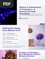 Five Generations of Computers | PDF | Computing | Quantum Computing