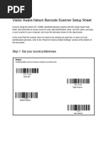 Wireless Barcode Scanner Setup Guide | PDF | Image Scanner | Bluetooth