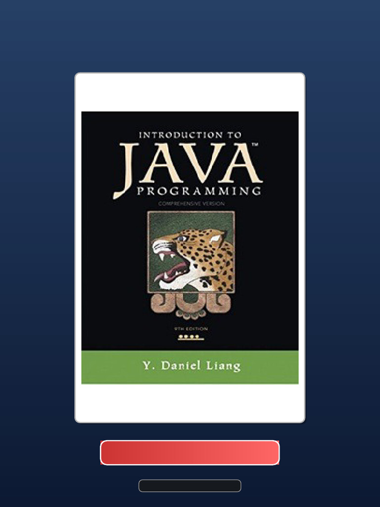 Immediate Access Introduction To Java Programming Comprehensive Version 9th Edition Verified PDF ...