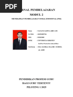 2 Contoh Jurnal Modul 2 PPG 2025 Pembelajaran Sosi | PDF