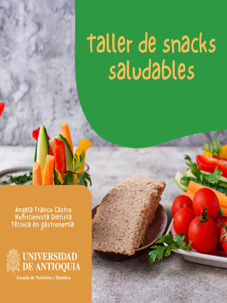 Taller Snacks Esc - Nyd | PDF | Alimentos | Cocina