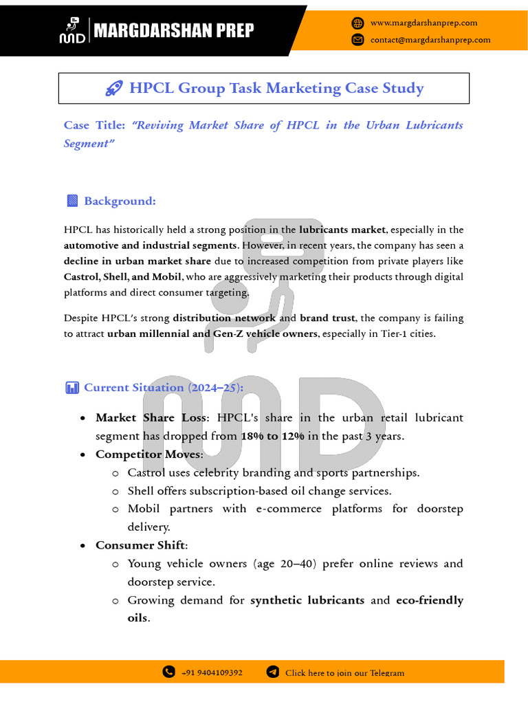 HPCL Group Task 1 | PDF