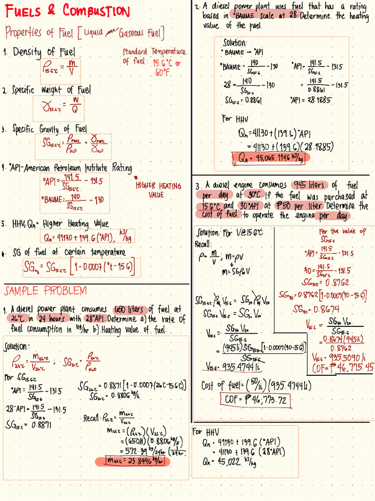 Combustion Engineering | PDF