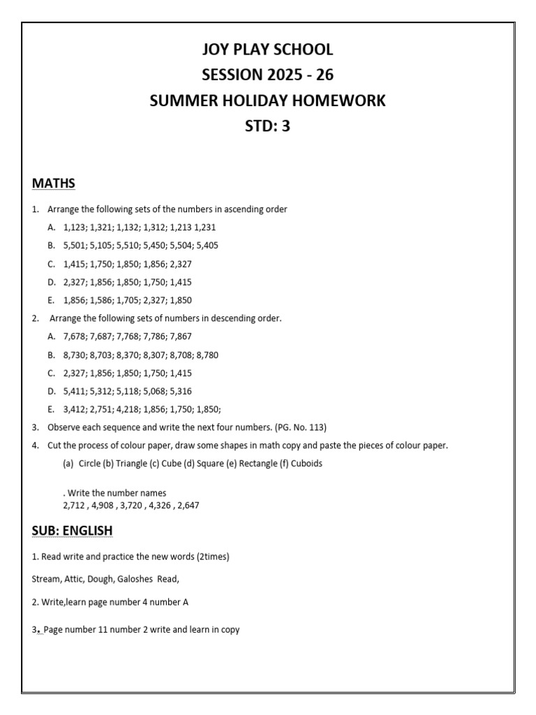 Joy Play Schoo1df | PDF