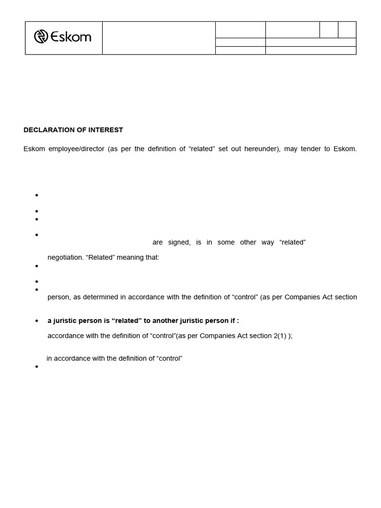 Integrity Declaration Form | PDF | Joint Venture | Business