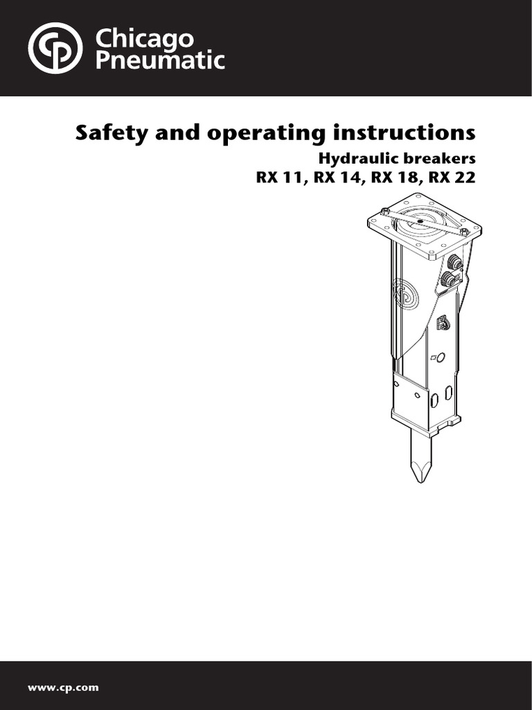 Safety and Operating Instruction CP RX 11-22 | PDF | Safety | Valve