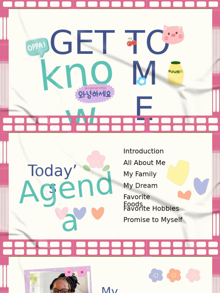 Getting To Know Me | PDF