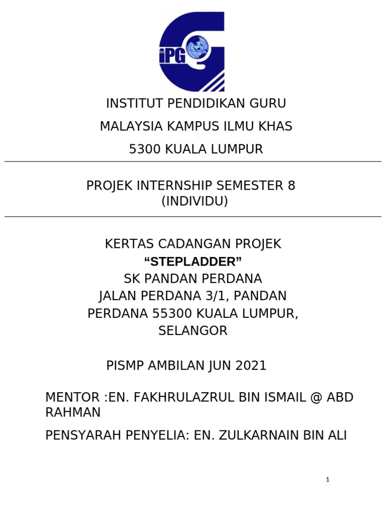 Inf Cadangan