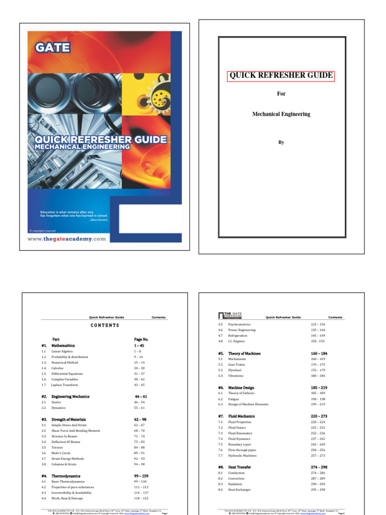 Complete GATE Quick Reference Book | PDF | Matrix (Mathematics) | Determinant