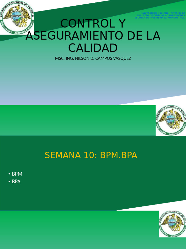 Bpam Mpa | PDF | Agua | Alimentos