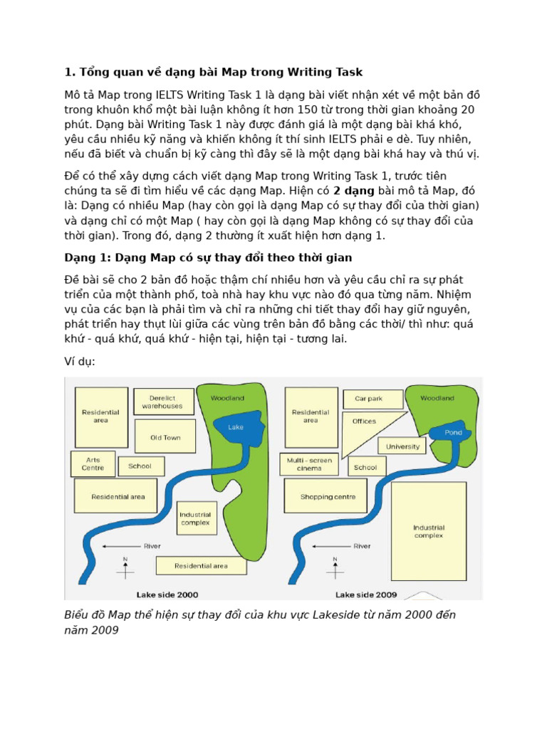 Ielts Part 1 Map | PDF