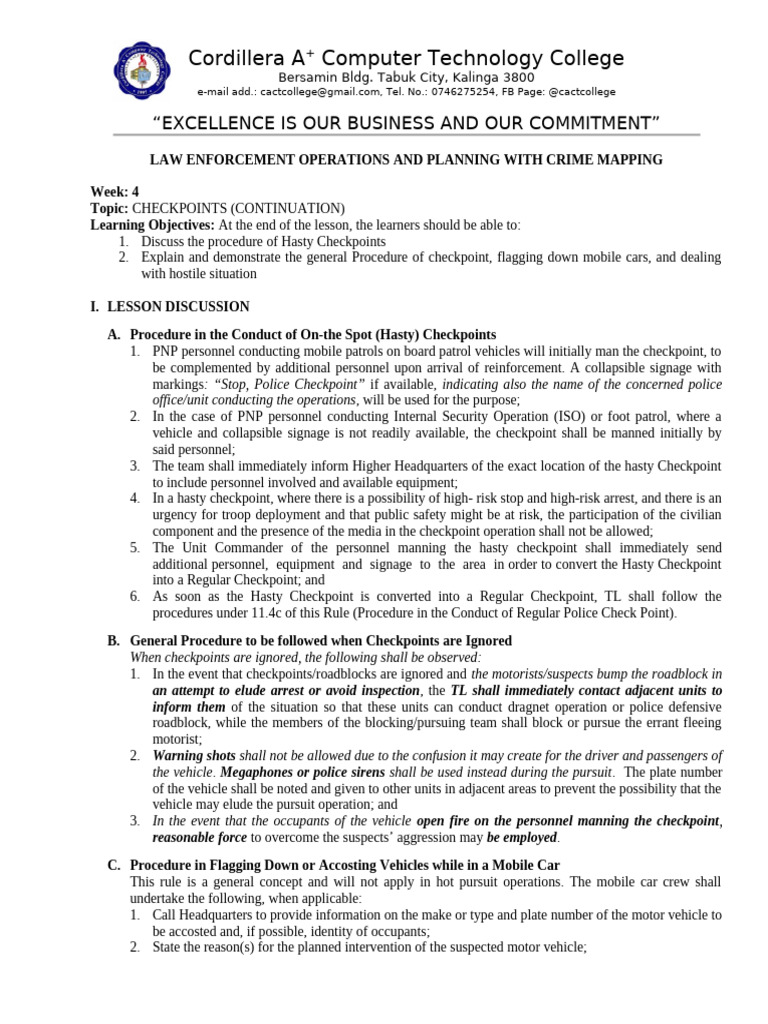 Lesson - En.planh - Crime.mapping Rebancos | PDF | Police | Law Enforcement