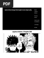 Gojo One Tooth | PDF | Anime And Manga