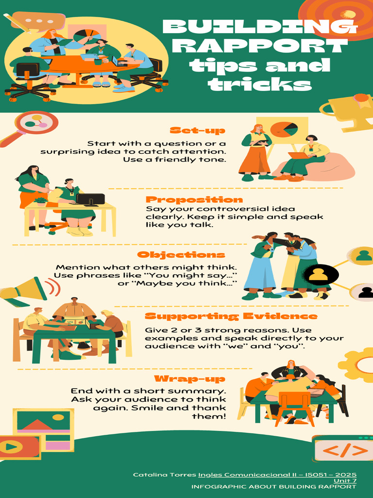 Tips For Building Rapport Catalina Torres | PDF