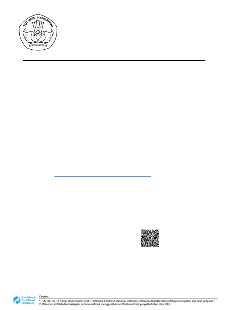 Surat Panduan PILMAPRES | PDF