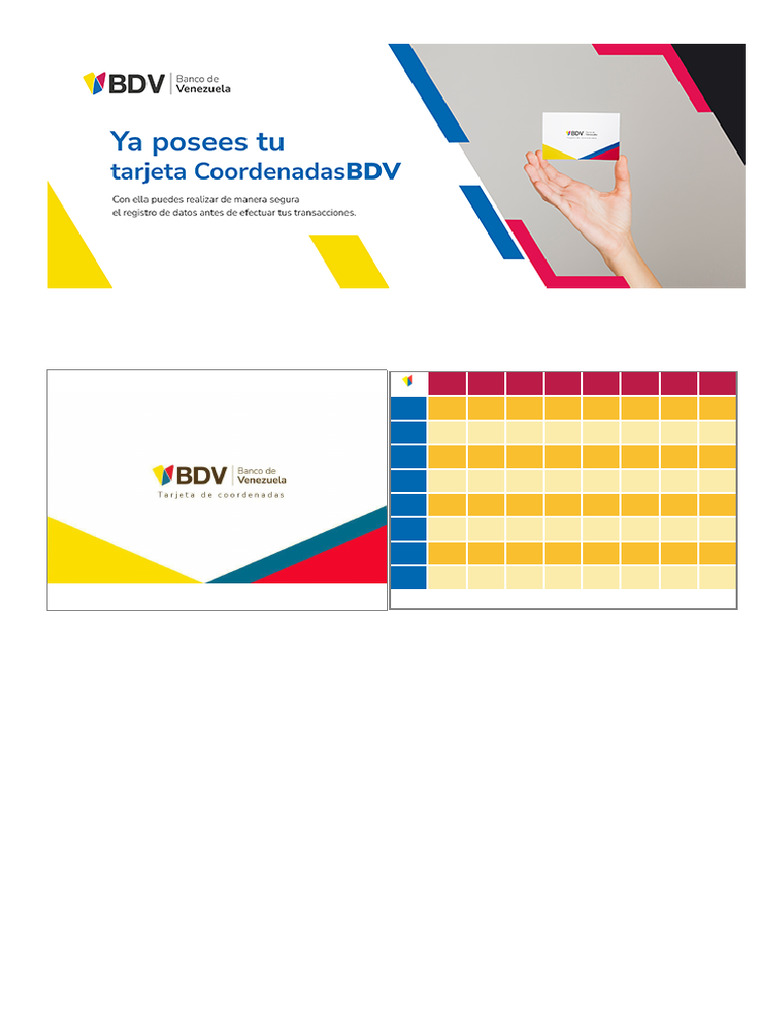 Coordenadas BDV | PDF