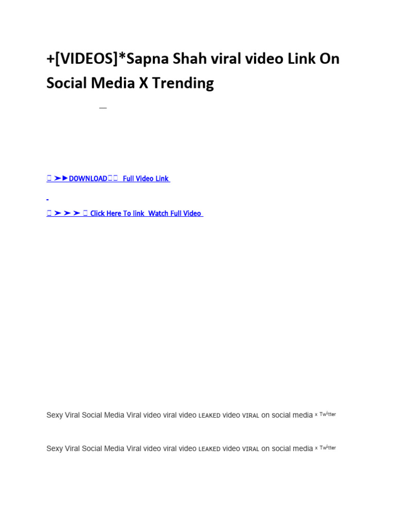 Sapna Shah Viral Video HD | PDF | Film And Video Technology | Digital Technology