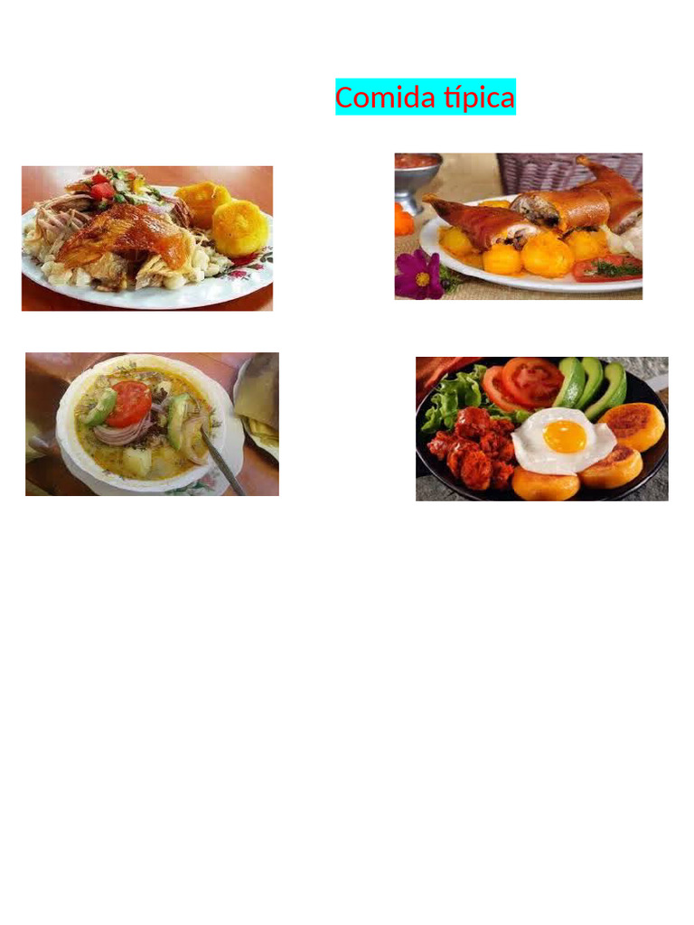 Comida Típica | PDF