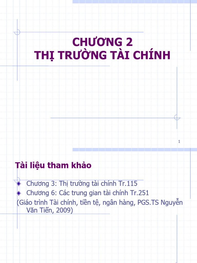 C2 Thi Truong Tai Chinh | PDF