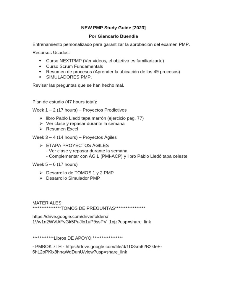 New PMP Study Guide Nextpmp | PDF