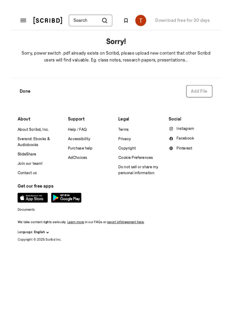 Sorry | PDF