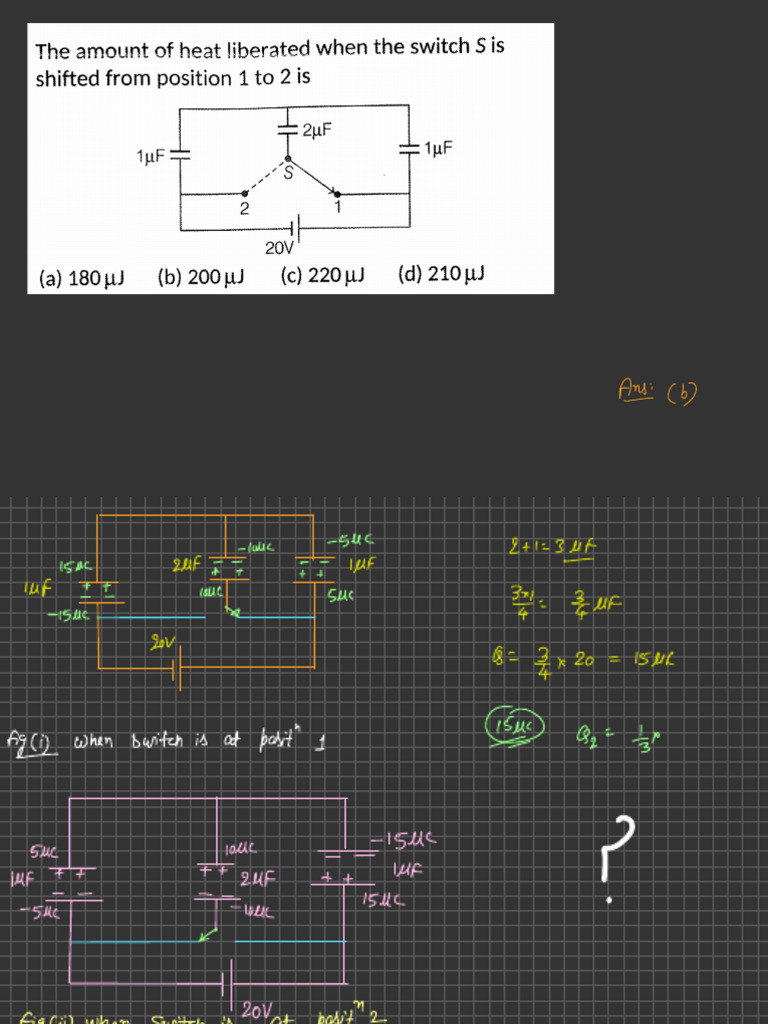 Capacitor Switch Issue Analysis | PDF