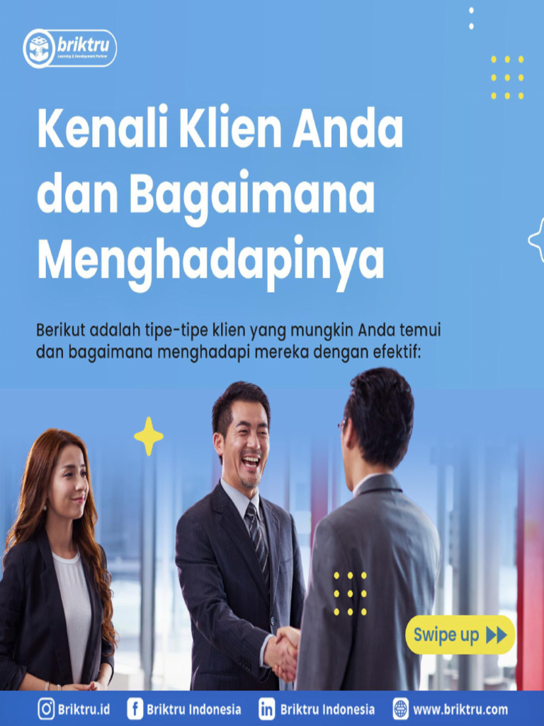 Kenali Klien Anda Dan Bagaimana Menghadapinya | PDF