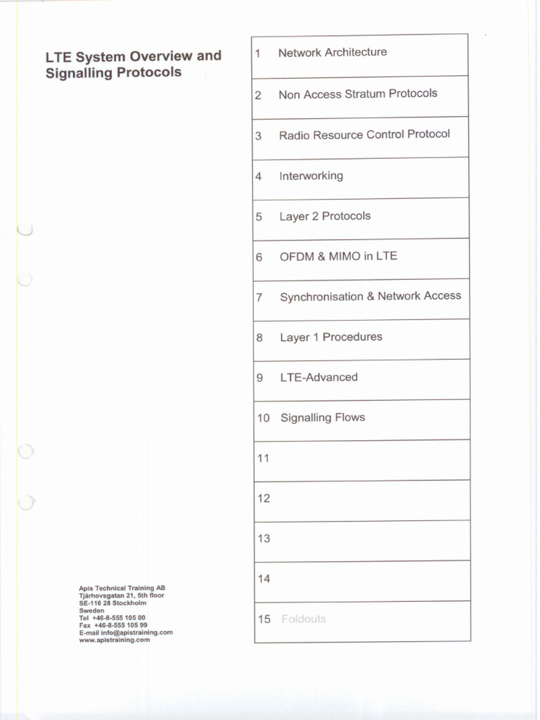 LTE System Overview | PDF