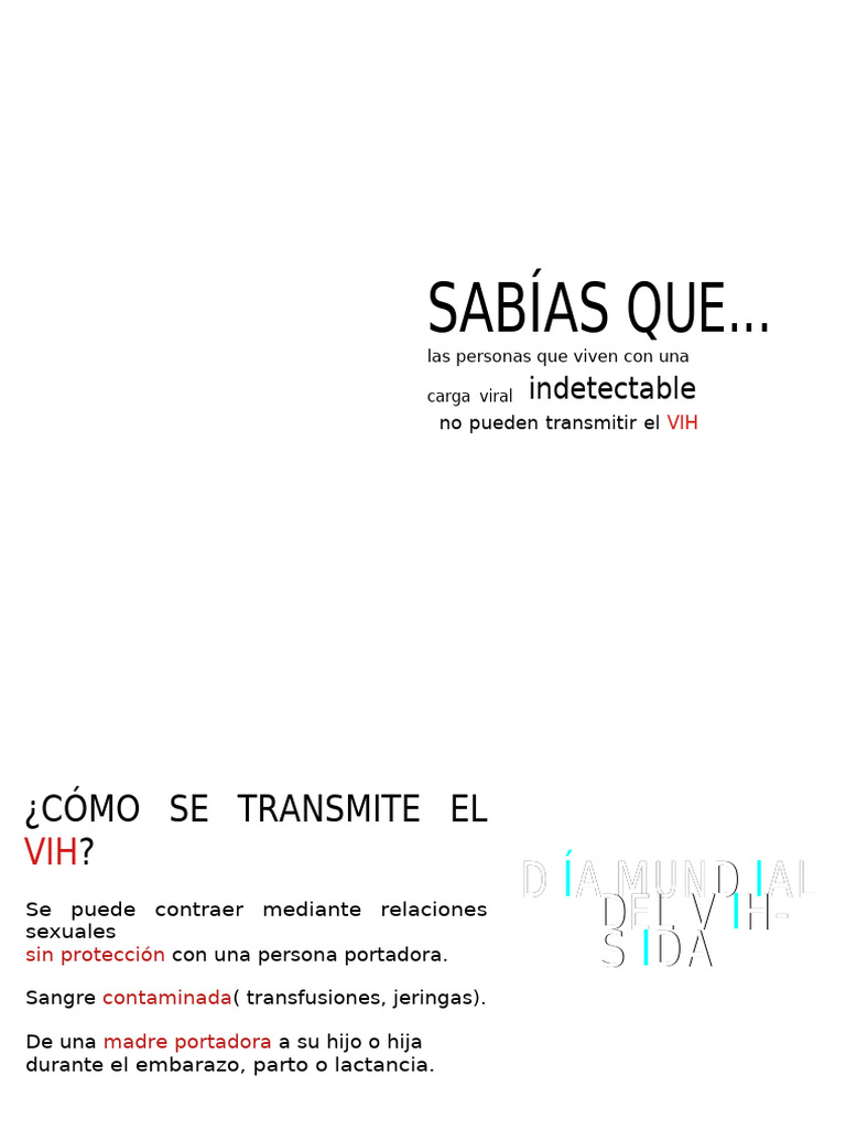 Volante Vih Sida | PDF