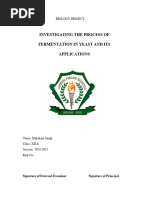 Class 12 - Chemistry - Comparative Study of Rate of Fermentation of ...